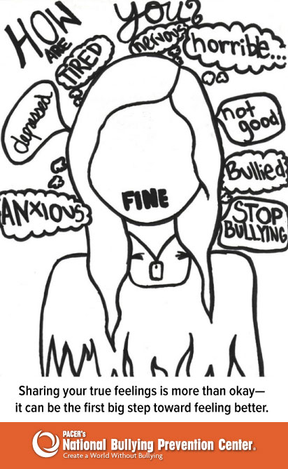 Stop Bullying Drawing Easy In this way she s able to contextualize ...